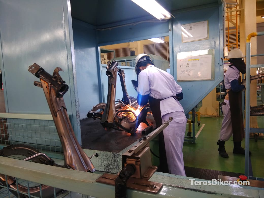 AHM Plant Tour 2019 : Liat Proses Produksi dan Bedah Teknologi Honda ...