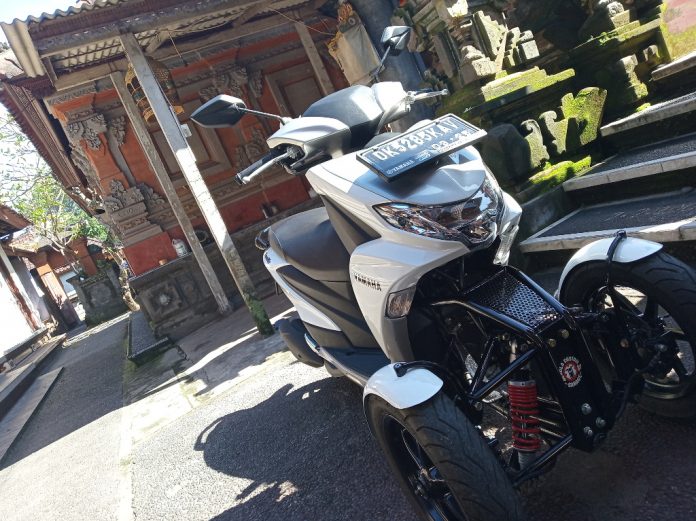 Wow...Yamaha FreeGo Ini Tampil Beda dengan Modifikasi Roda Depan Mirip ...