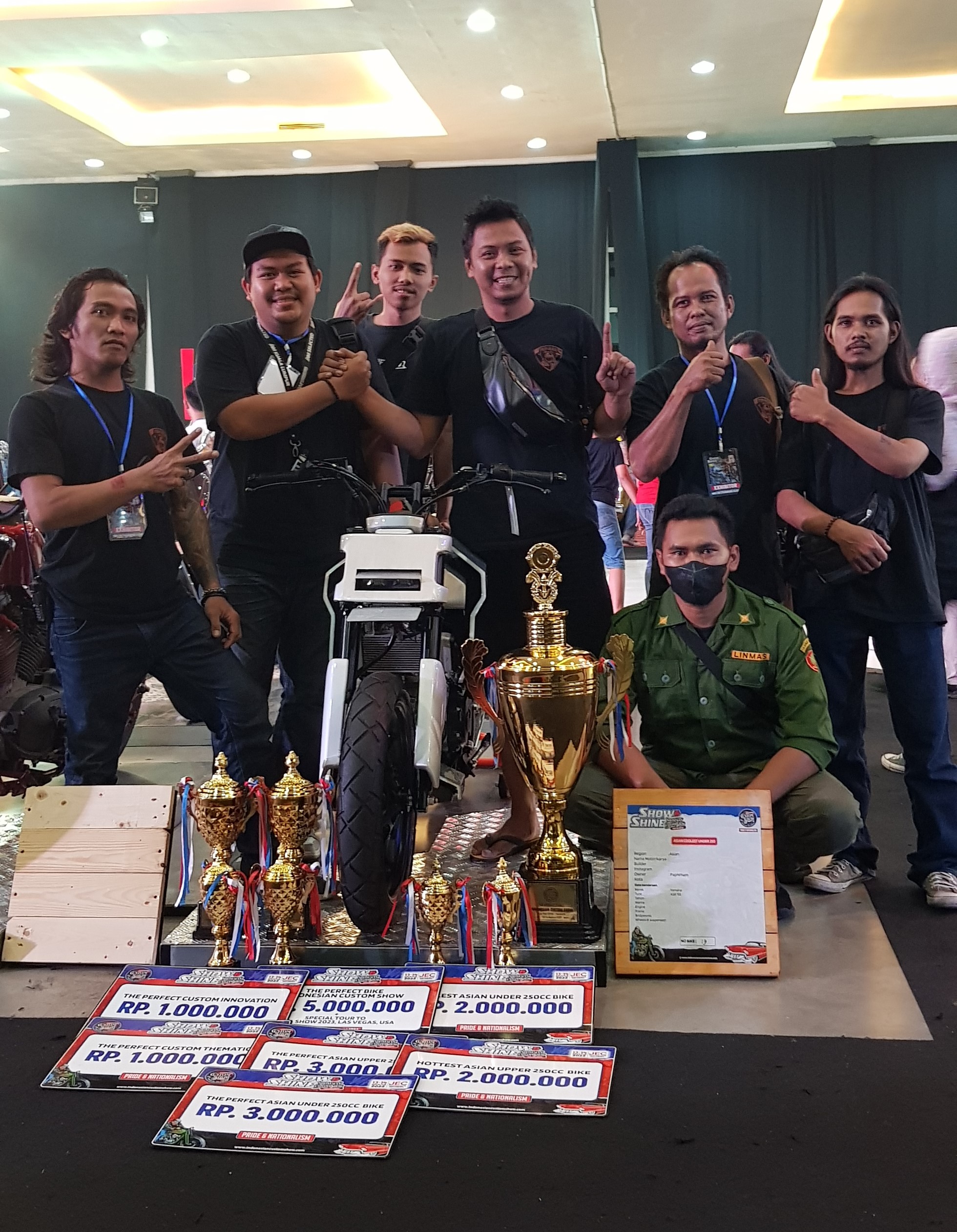 Custom XSR 155 “Modern Flat Track” Raih Tiga Penghargaan Indonesian ...