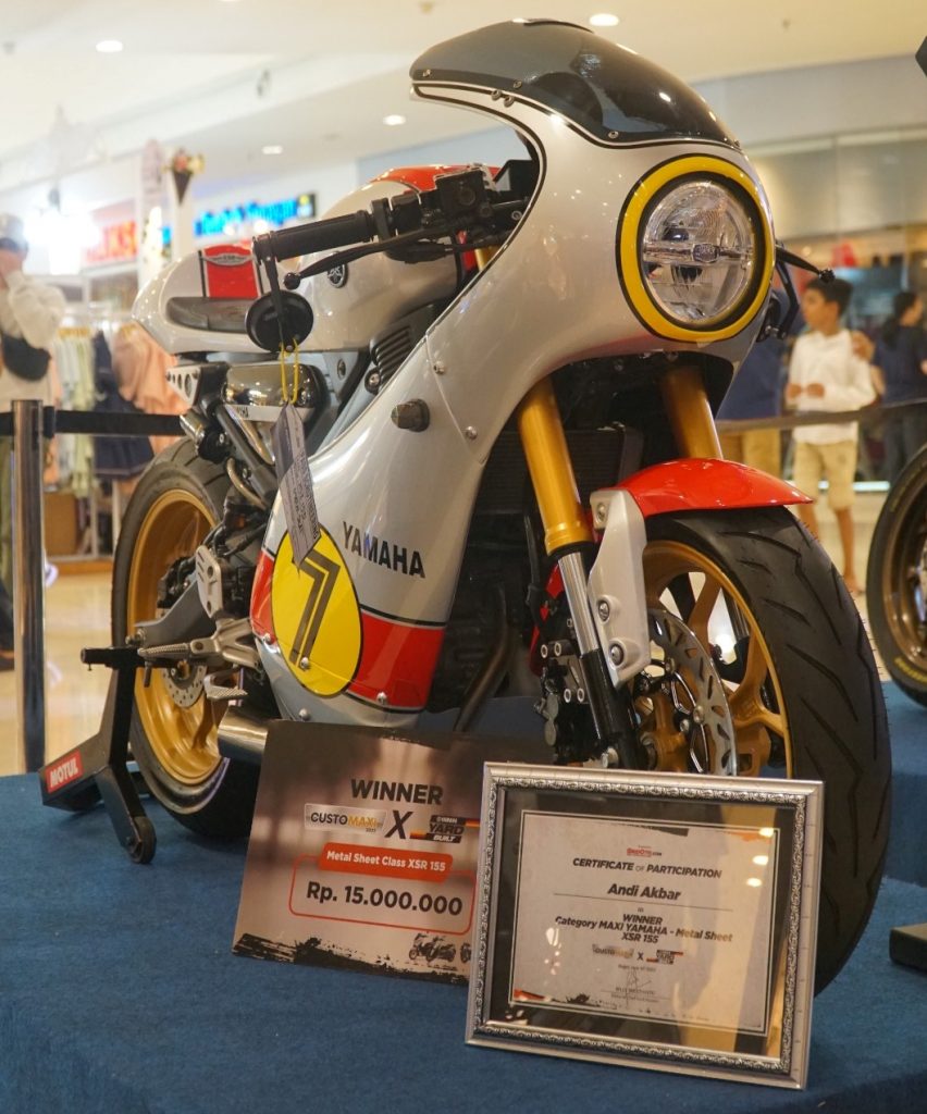 Builder Katros Garage Sulap XSR 155 jadi Café Racer Full Fairing Versi Gen Z! - TerasBiker.com