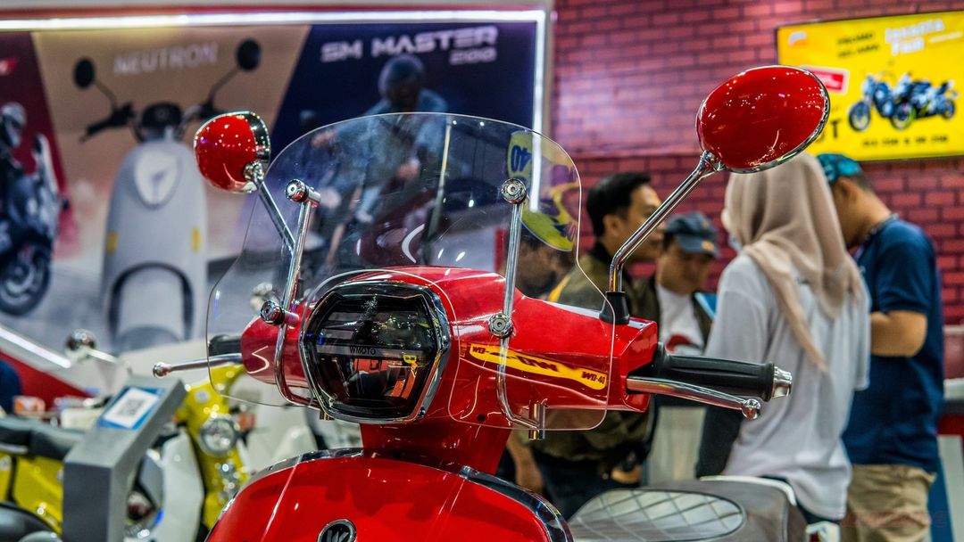 MForce Indonesia Rilis Skutik Klasik WMoto Greta 150 di PRJ 2023 ...