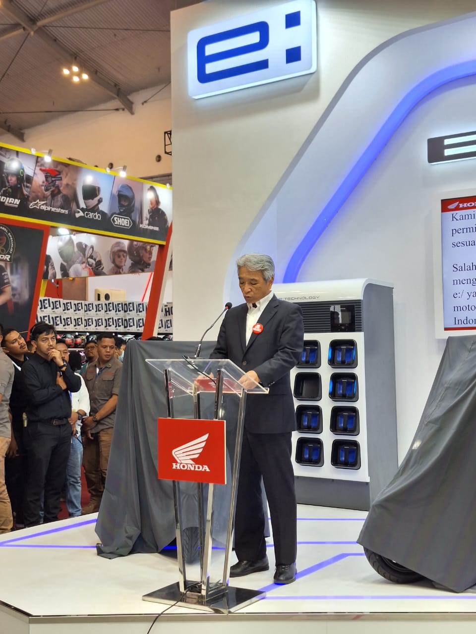 GIIAS 2023 : AHM Resmi Luncurkan Motor Listrik Berlebel Honda EM1 e ...