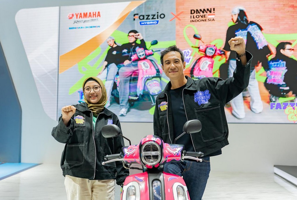 Yamaha Fazzio Hybrid Terbaru Berkolaborasi dengan Brand Fashion Lokal ...