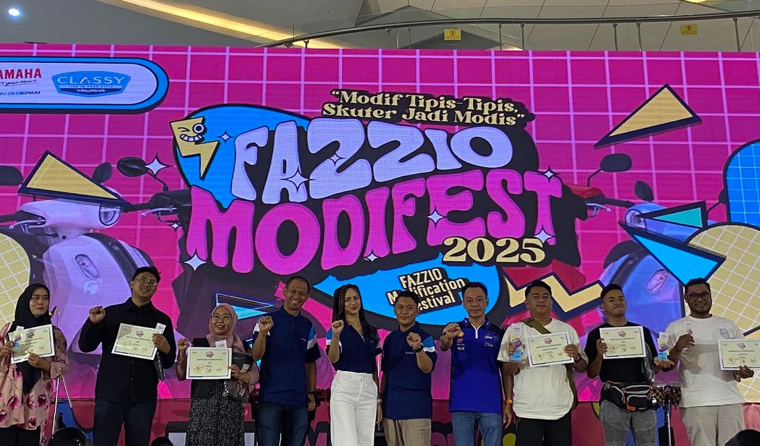 Fazzio Modifikasi Iconic Bikin Melirik Di Ajang Perdana Fazzio Modifest ...