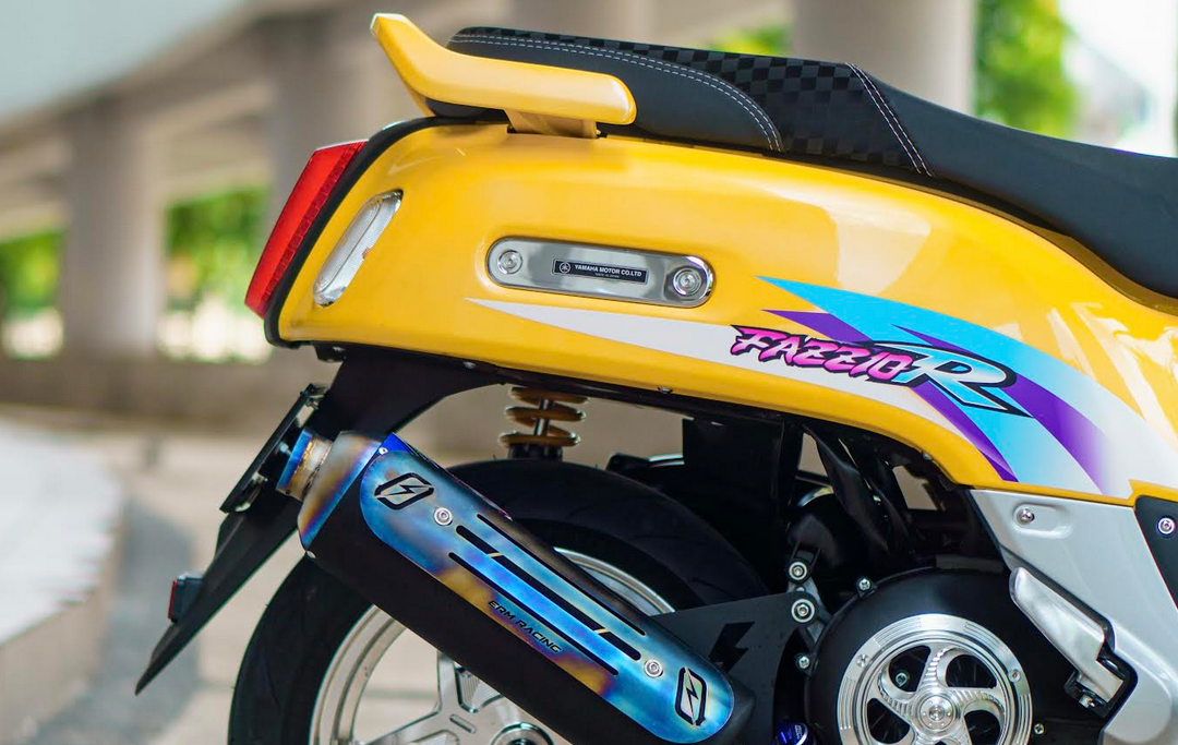 Inspirasi Modifikasi Fazzio Hybrid Ala Yamaha F1ZR, Punya Aura Balap 90 ...