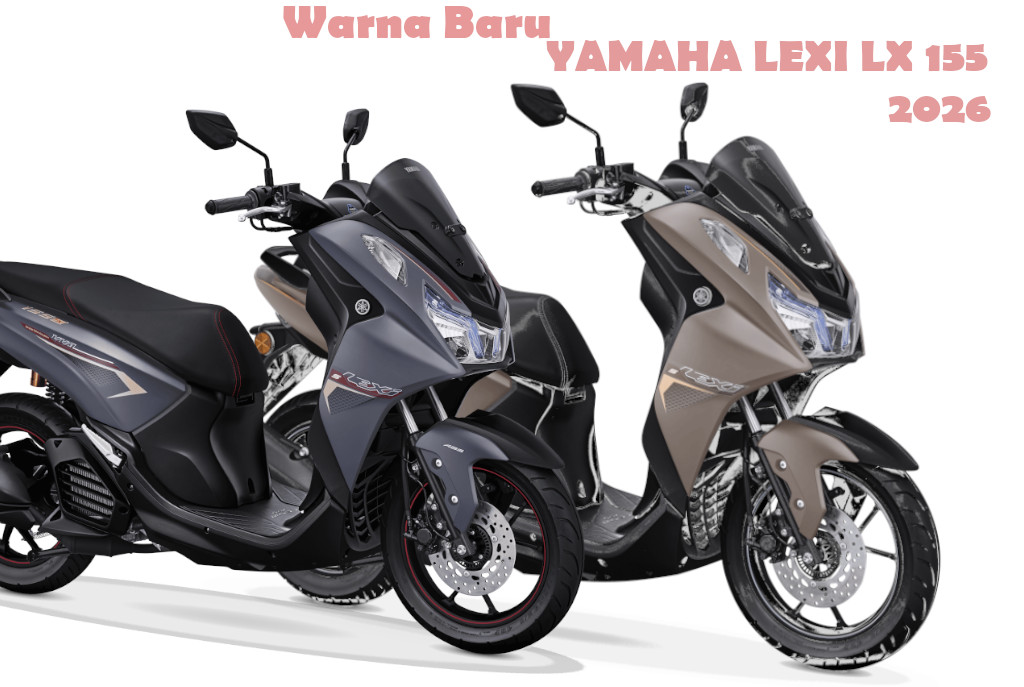 Pilihan Warna Baru Yamaha LEXI LX 155 2026, Makin Tampil Premium! Harga ...